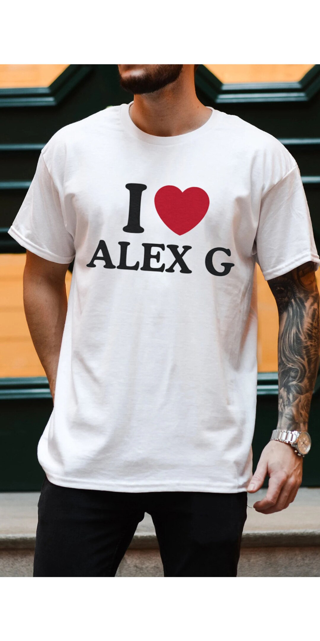 I Love Alex G Shirt Etsy