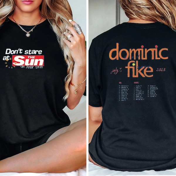 Dominic Fike Sunburn Tour Merch - Etsy
