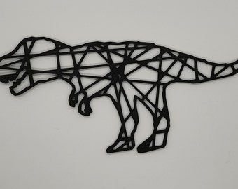 T Rex Line Art - Etsy