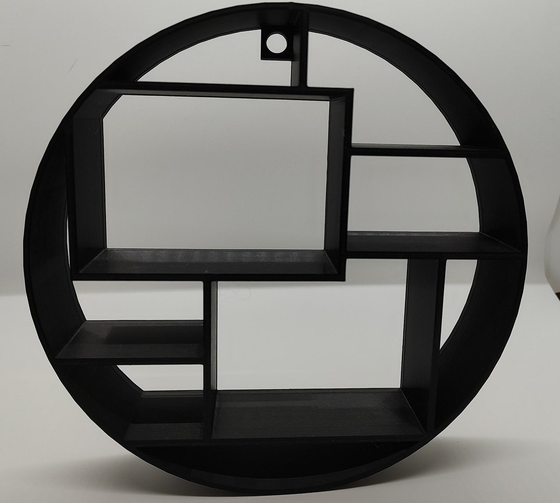 3D Printed Circular Wall Display - Etsy