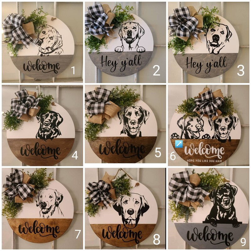 Dog Door Sign - Etsy