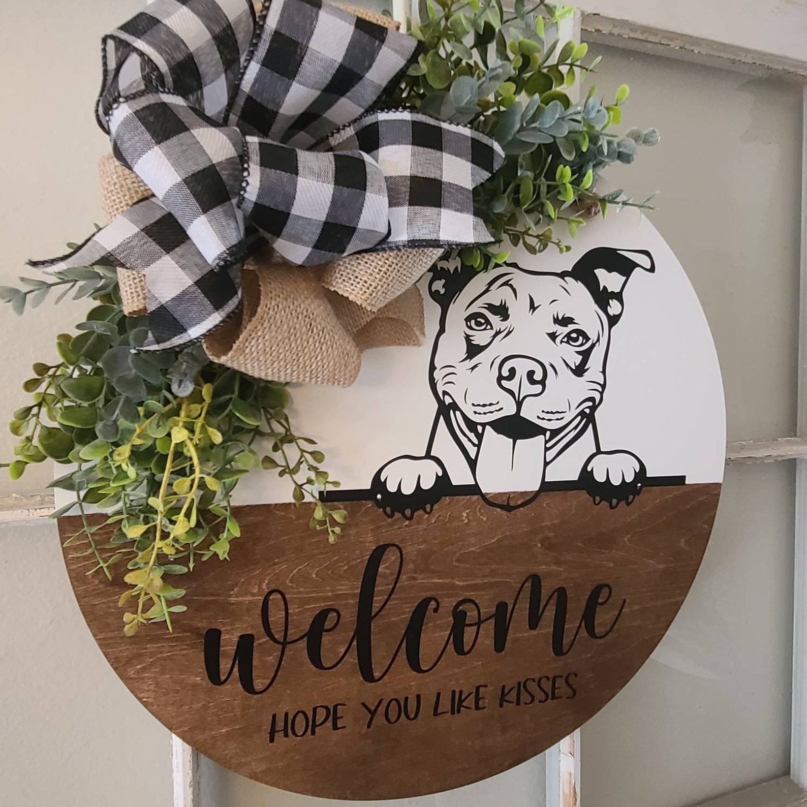 Pet Door Hanger Pitbull Door Hanger Pitbull Pet Door Hanger - Etsy