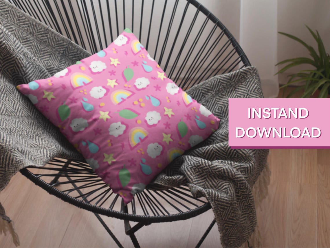 Girly Girly | Seamless Pattern | Instant Download | Girly Repeat ...