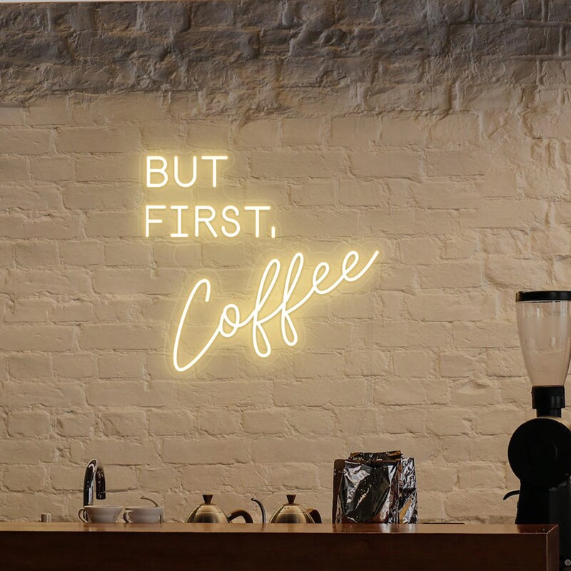 But First Coffee Sign - Etsy