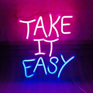 Personalized Neon Sign Design Your Own Neon Signtake It - Etsy