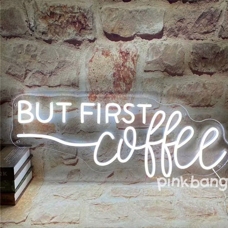 But First Coffee Sign - Etsy