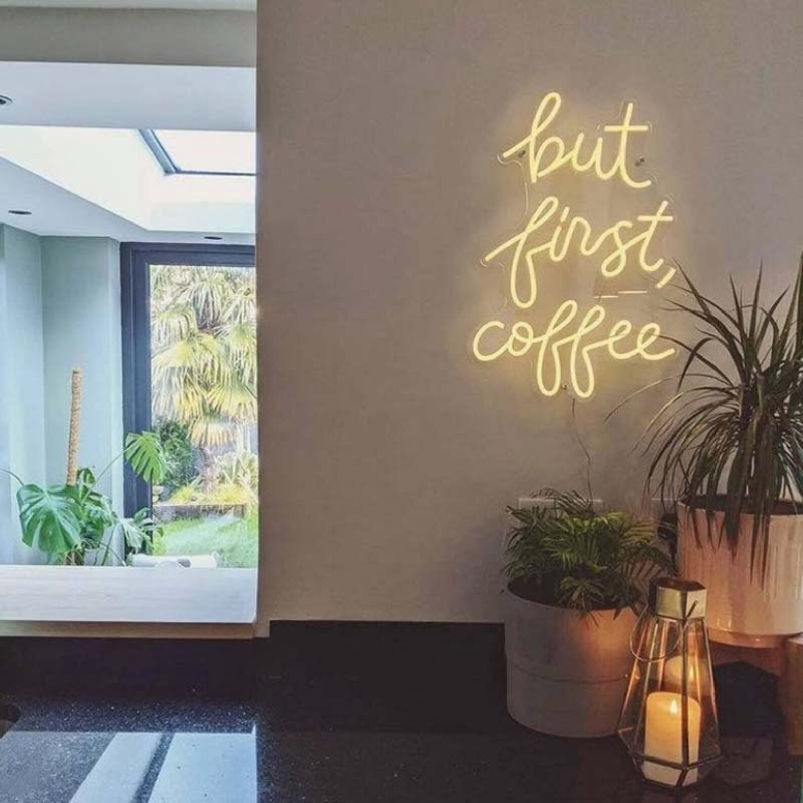 But First Coffee Neon Signcafe Neon Decorationbut First - Etsy