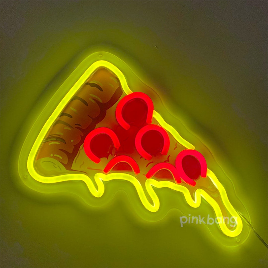 Pizza Led Signs,pizza Restaurant Decor,pizza Shop Neon Sign,kitchen ...