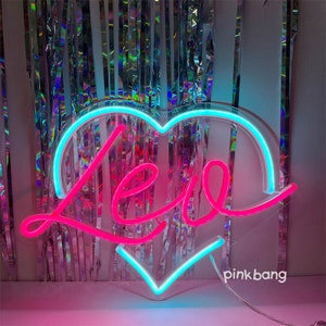 Customizable Zodiac LED Neon Wall Art,led Neon Sign for Zodiac Home ...