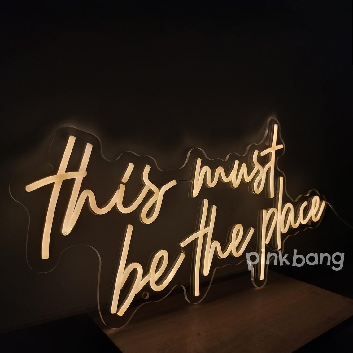 Handmade Led Neon Sign this Must Be the - Etsy