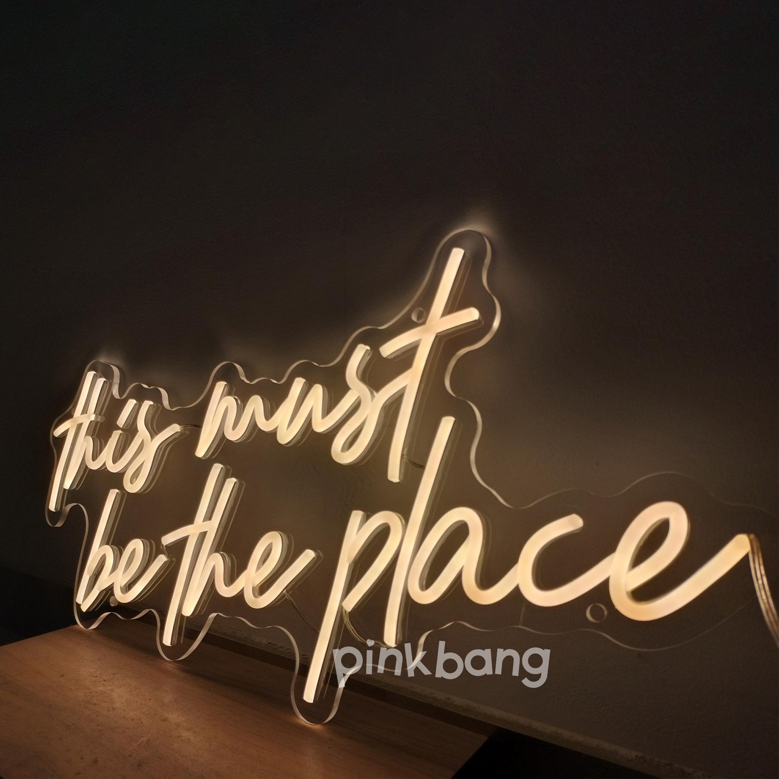 Handmade Led Neon Sign this Must Be the - Etsy