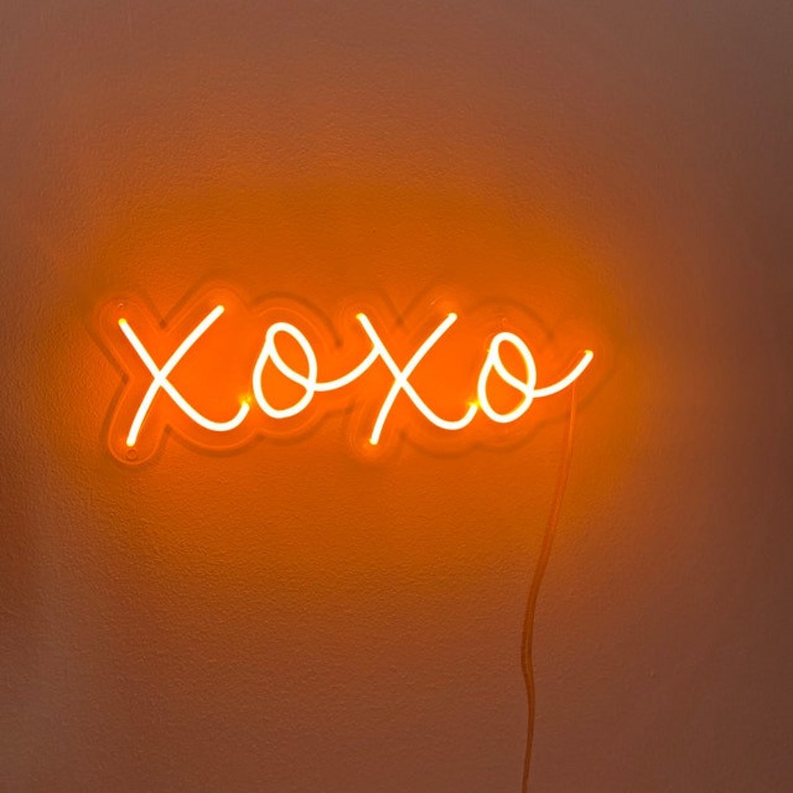 Xoxo-kiss and Hug Led Neon Sign meon Wedding Decor Sign - Etsy