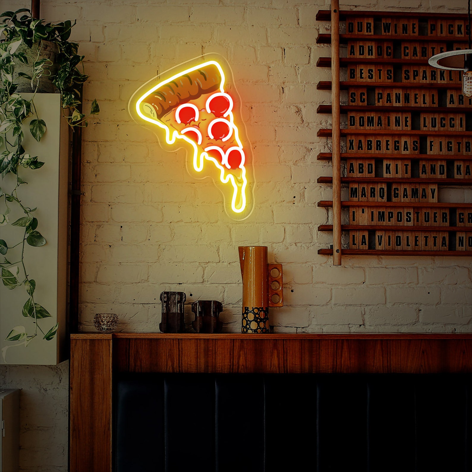 Pizza Led Signs,pizza Restaurant Decor,pizza Shop Neon Sign,kitchen ...