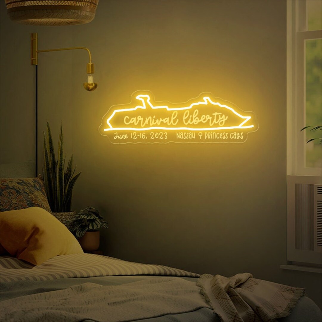 Custom Cruise Ship Sign Custom Name Sign for Cruise Cruise Enthusiast ...