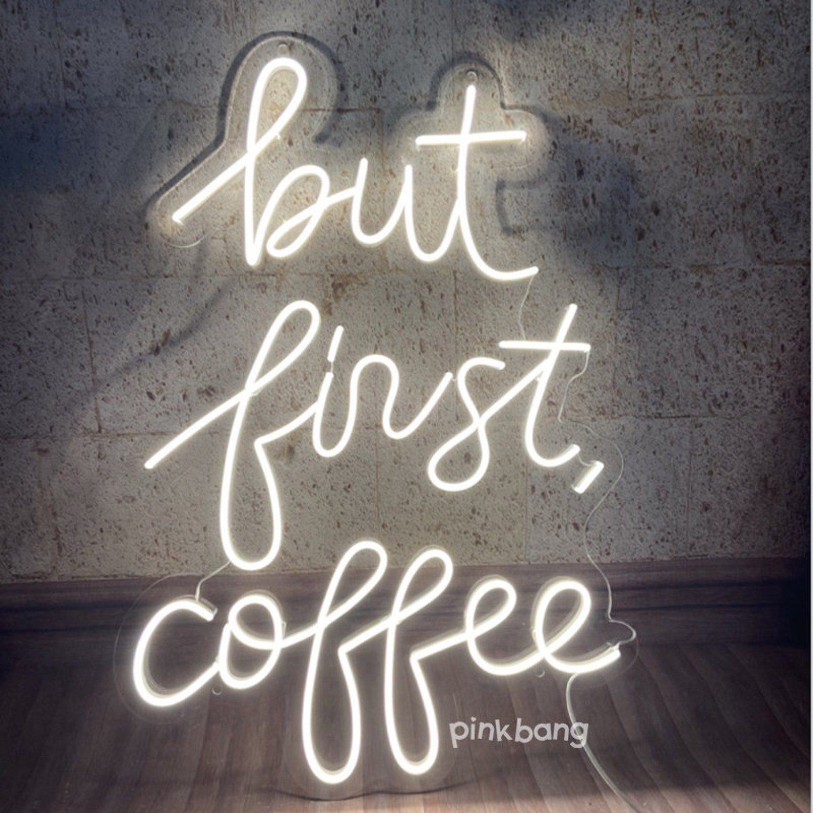 But First Coffee Neon Sign,cafe Neon Decoration,but First Coffee Light ...