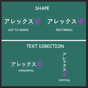 Custom Japanese Hiragana/katakana LED Neon Sign: Anime Game Room Decor ...
