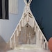 Macrame Teepee, Macrame Tent, Tent Indoor or Outdoor Play or Photoshoot ...
