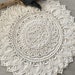 Crochet Round Rug, Knitted Carpet Rug, Macrame Rug, Hand Knitted Rug ...