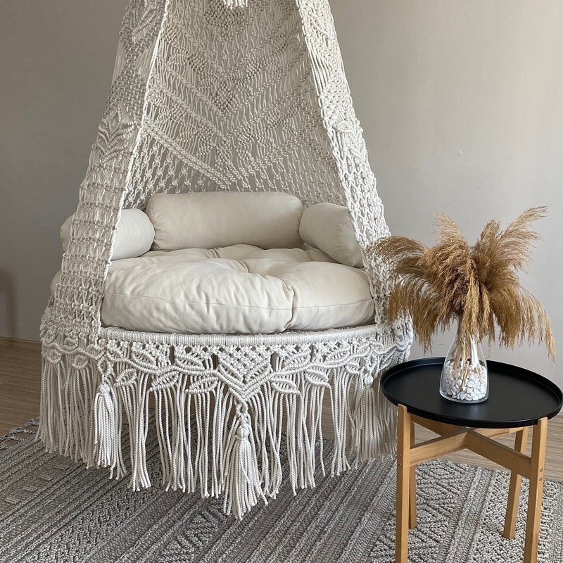 Macrame Chair - Etsy