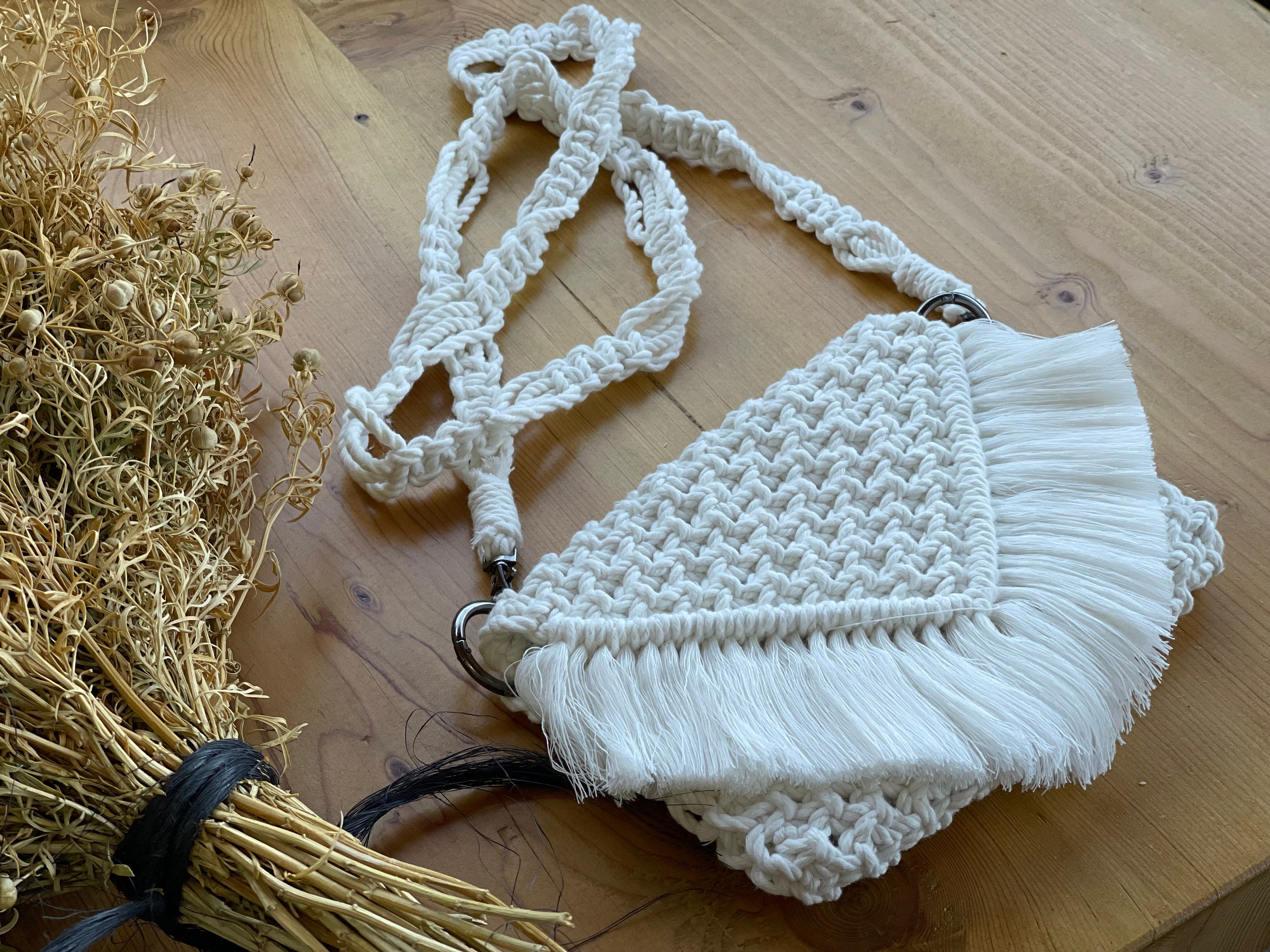 Handmade Macrame Clutch Bagmerino Macrame Bag Boho Macrame - Etsy