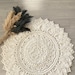 Crochet Round Rug, Knitted Carpet Rug, Macrame Rug, Hand Knitted Rug ...