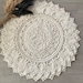 Crochet Round Rug, Knitted Carpet Rug, Macrame Rug, Hand Knitted Rug ...