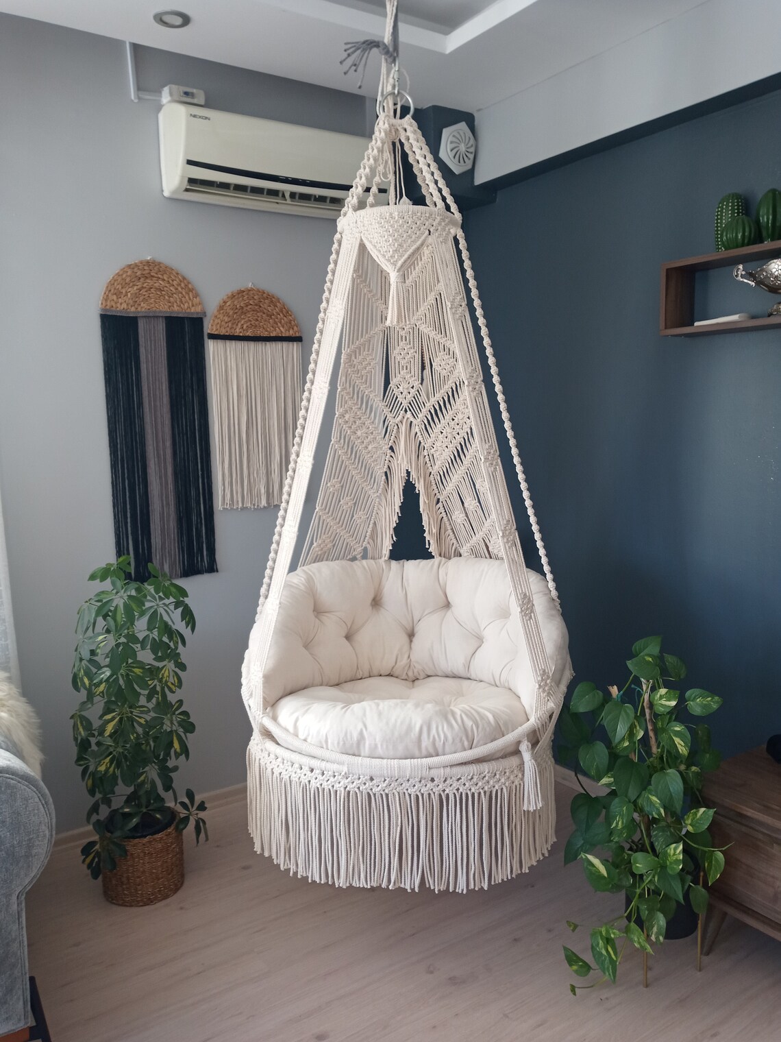 Macrame Swing Hanging Chair Swing Chair Wedding Swing - Etsy