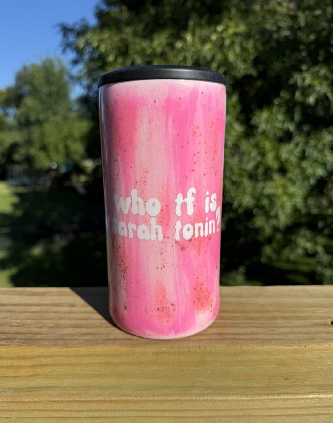 Who Tf is Sarah Tonin Epoxy Resin Can Cooler - Etsy