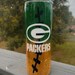 Green Bay Packers Epoxy Resin 20oz Tumbler Green Bay Packers NFL ...