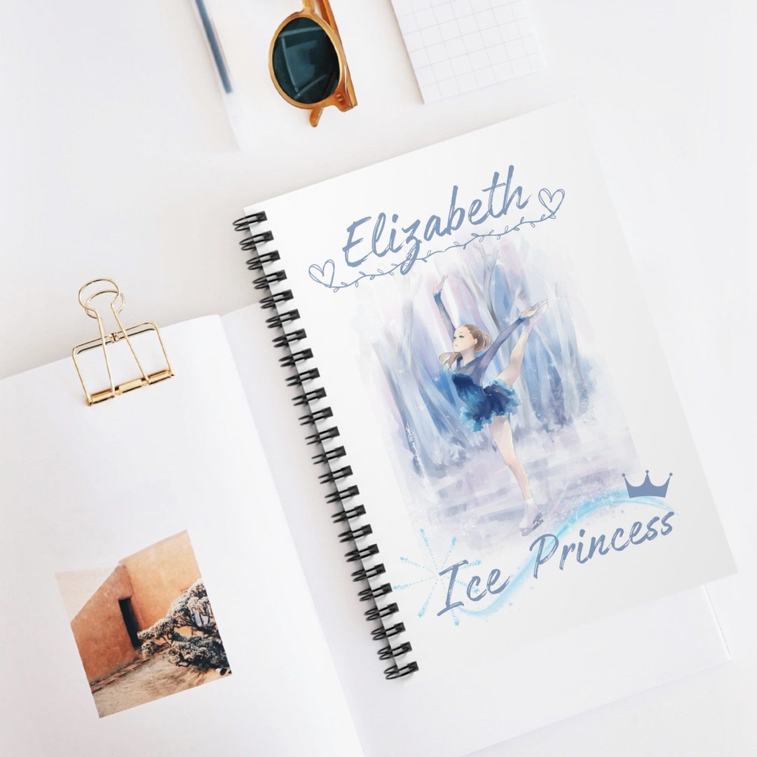 Personalized Figure Skating Notebook, Skating Spiral Journal,gift for ...