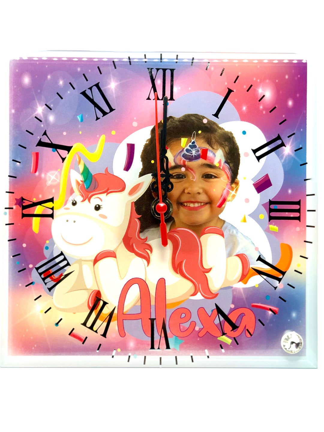 10 Pcs Sublimation Blanks Glass Clock With Mechanisms Included 8" X 8 ...