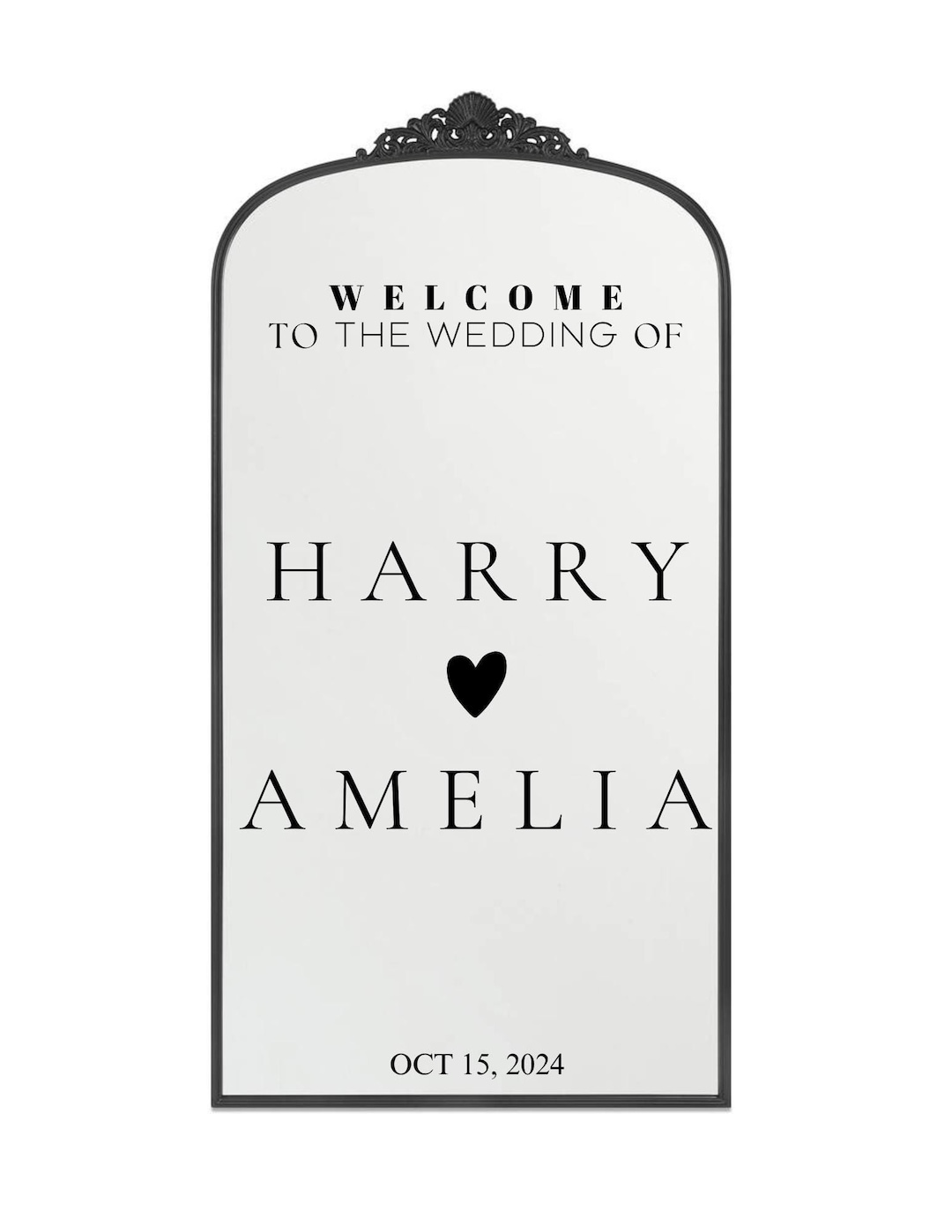 Wedding Selfie Mirror SVG, Welcome Sign Decal, Welcome Mirror, DIY ...