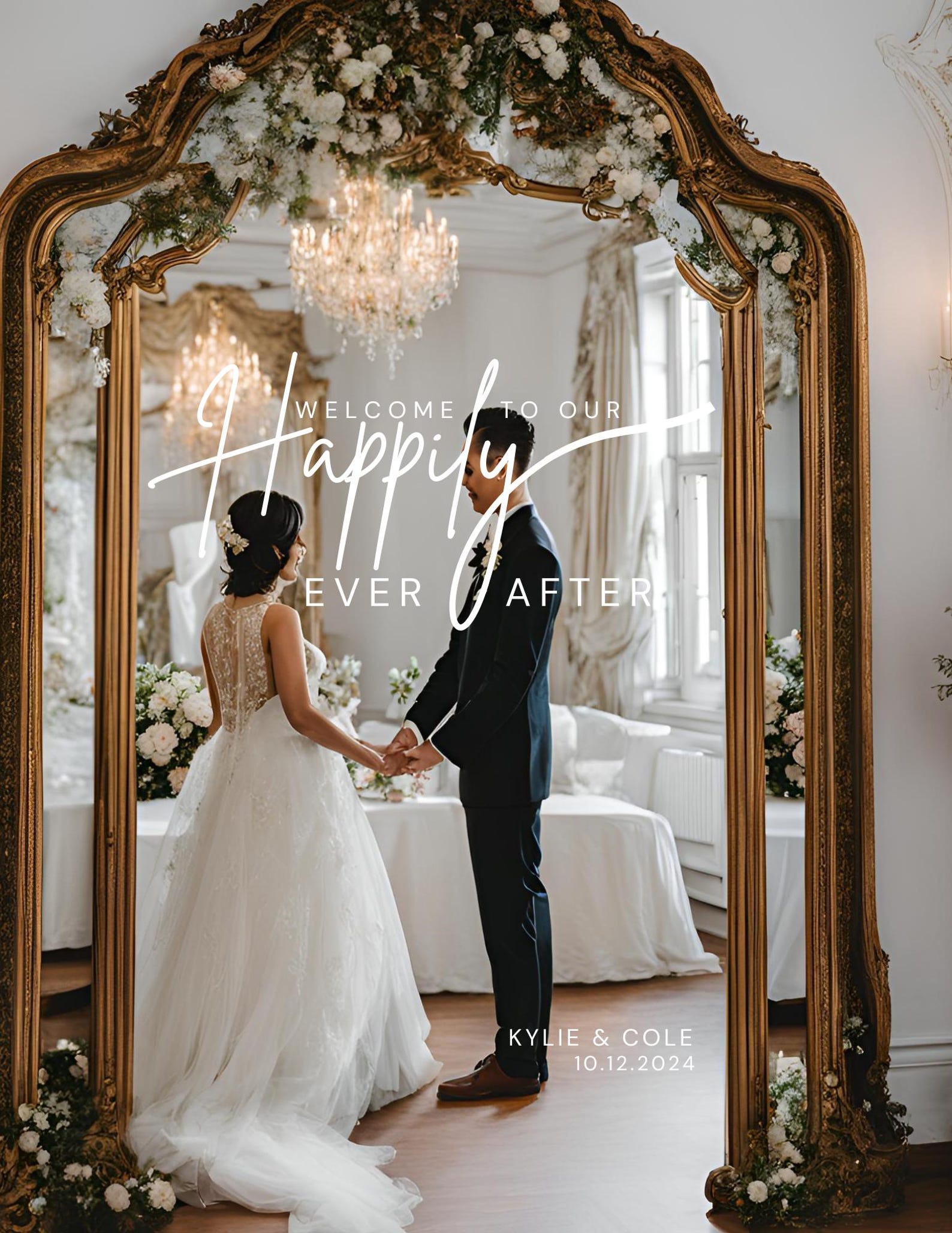 Happily Ever After SVG, You Look Incredible, Welcome Mirror, DIY ...