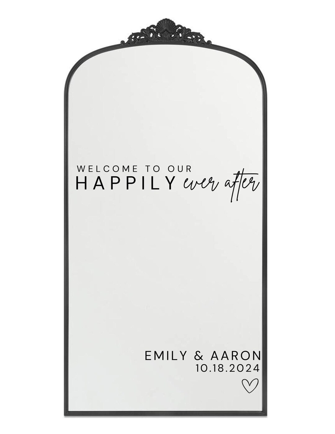 Happily Ever After SVG, You Look Incredible, Welcome Mirror, DIY ...