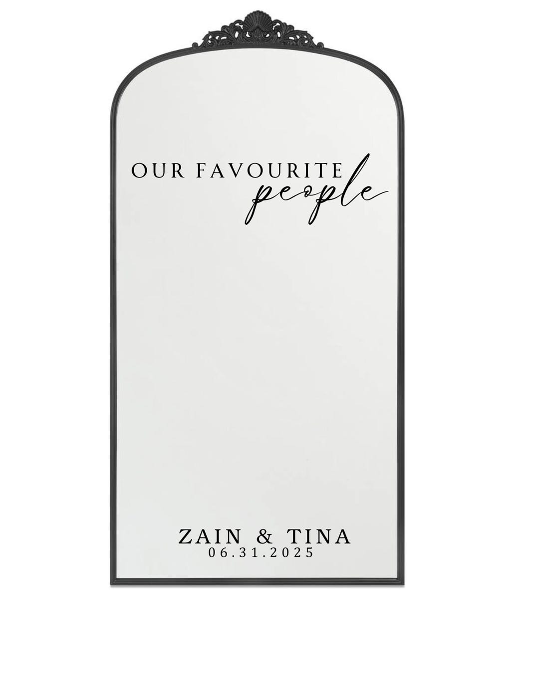 Our Favourite People Mirror SVG, Entryway Mirror Svg File, Welcome ...