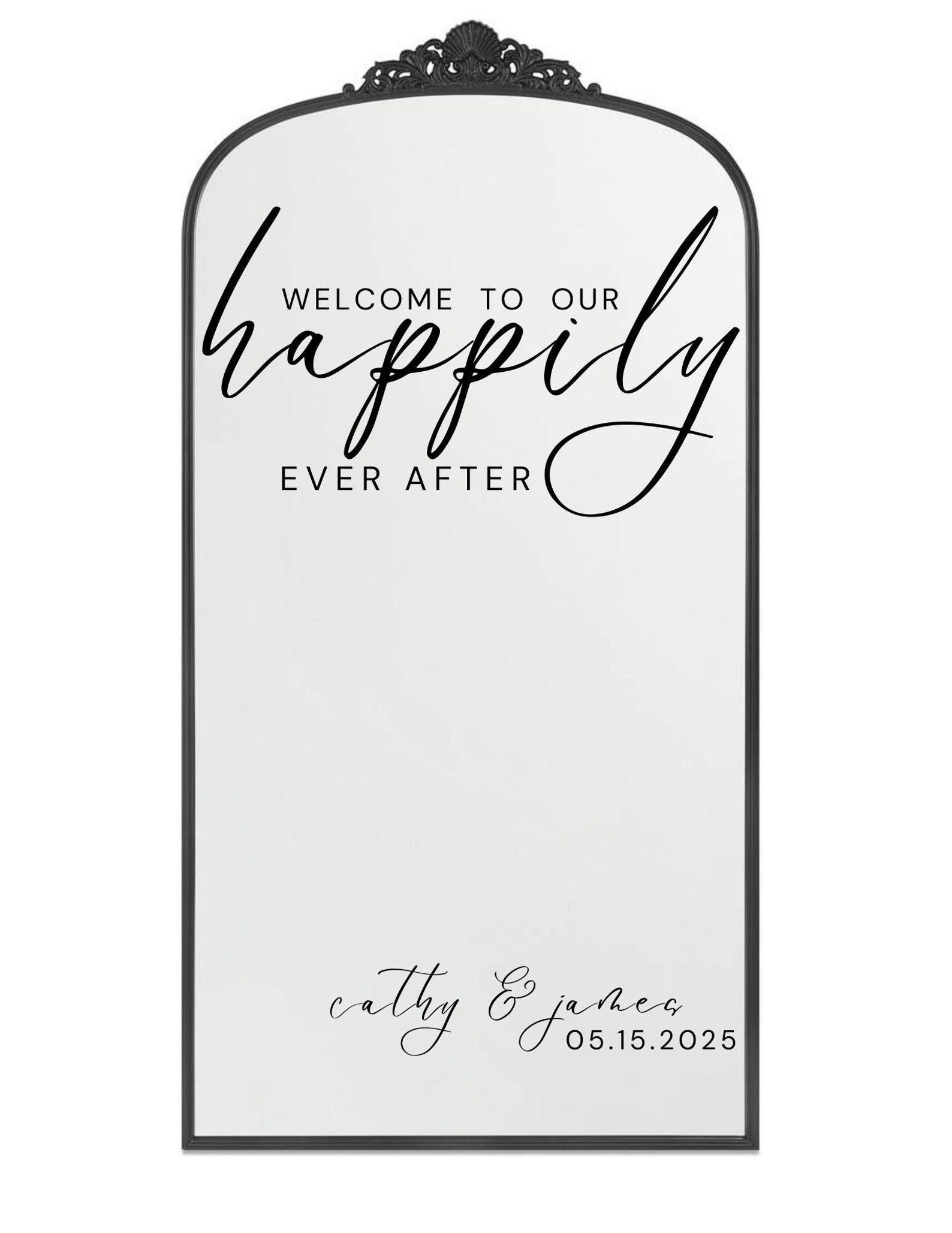 Happily Ever After SVG, You Look Incredible, Welcome Mirror, DIY ...