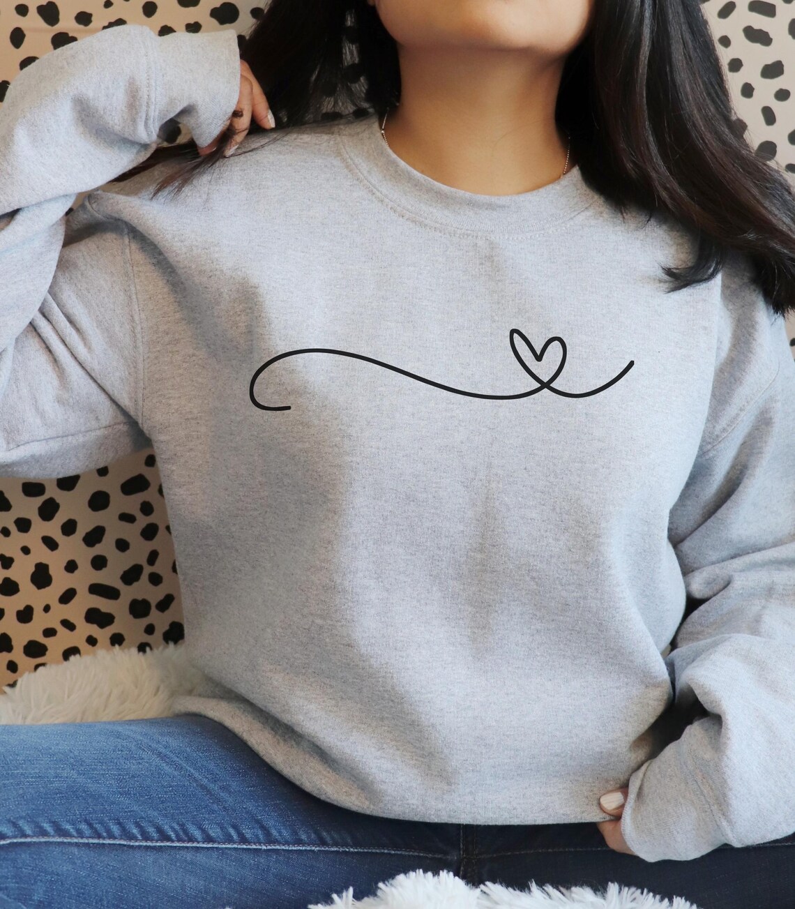 3 Hearts Fancy Lines SVG, Love Line Drawing, Valentine's Day Card, Love ...