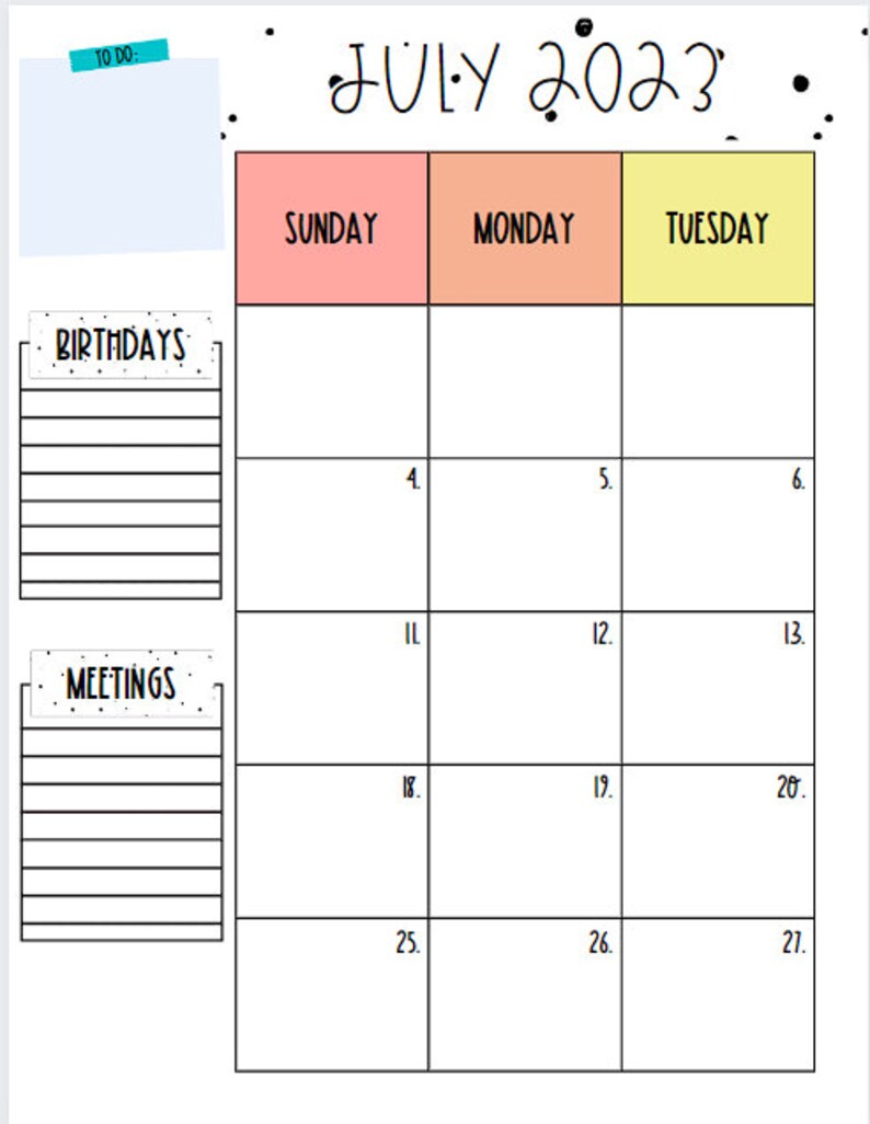 Teacher Planner 2023 - 2024 (printable) - Etsy