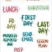 Digital Teacher Planner Stickers - Etsy