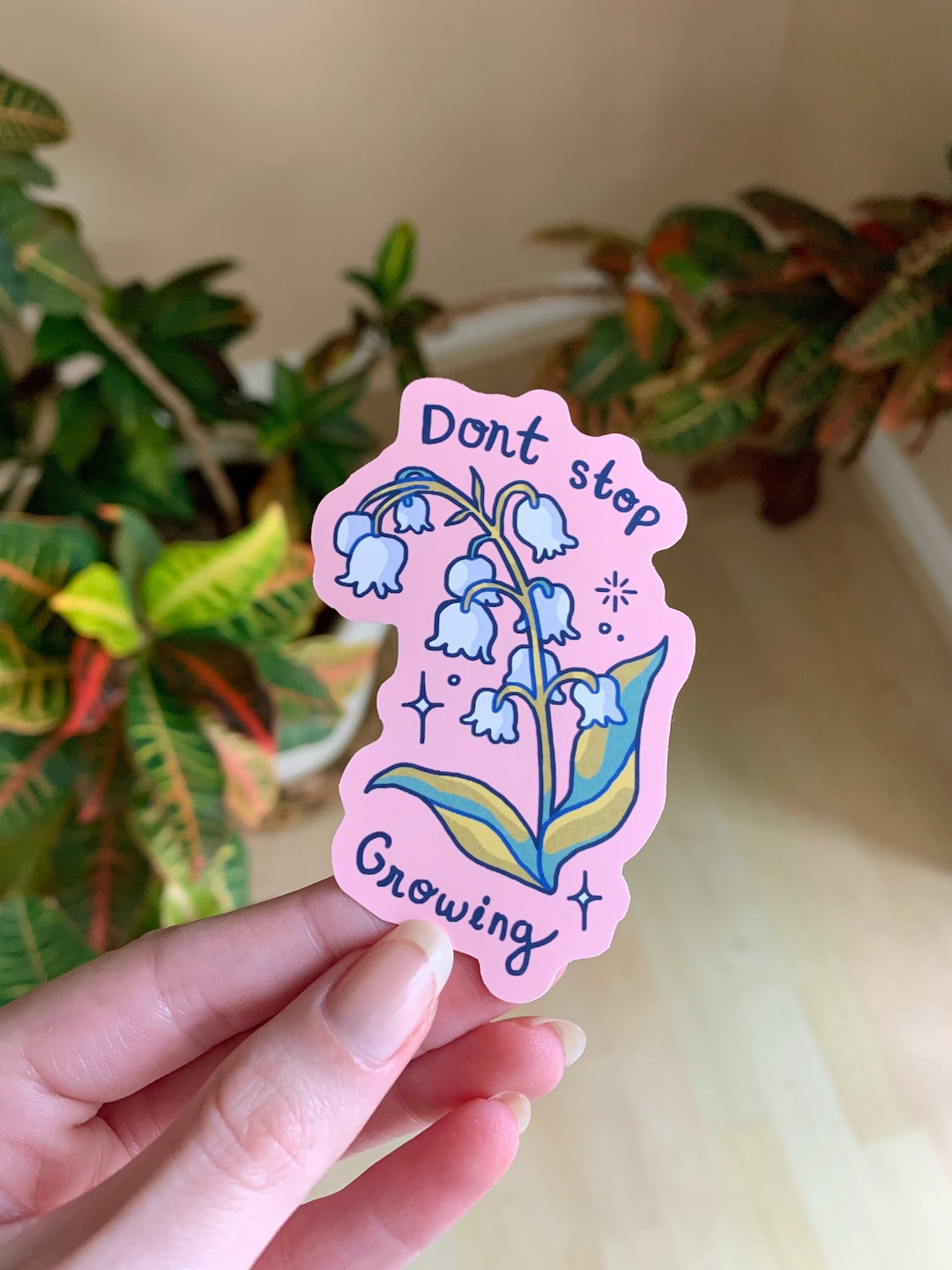 Lily of the Valley Matte Vinyl Sticker | Cute Kawaii Hydroflask Laptop ...