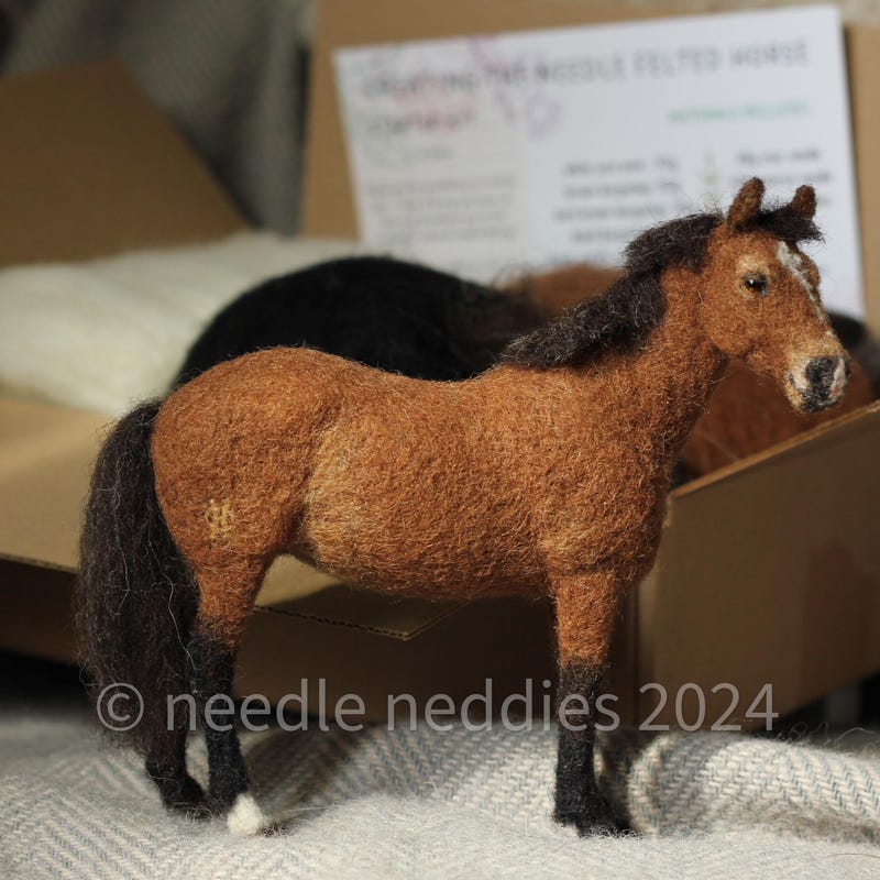 Needle Felted Horse - Etsy