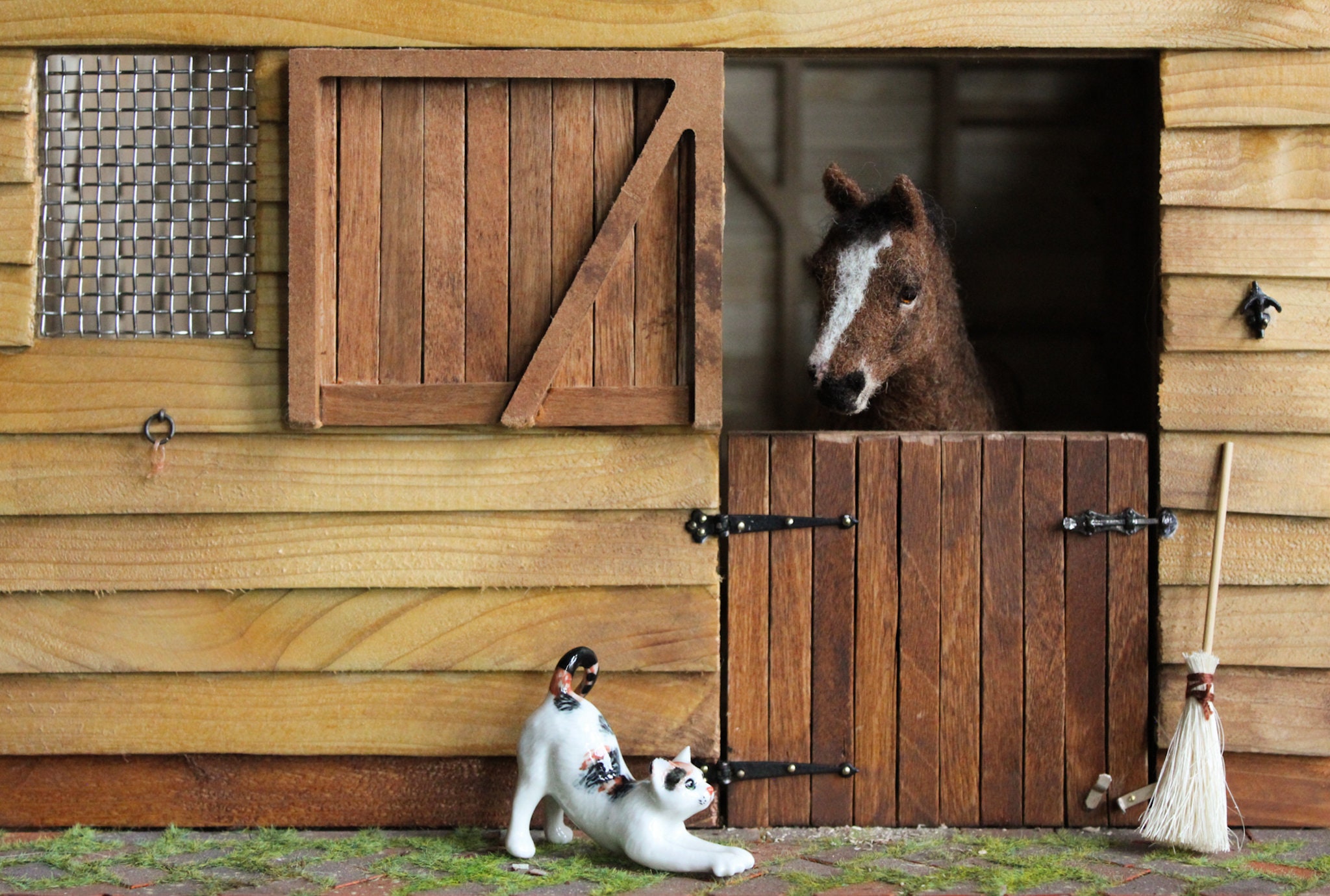 Tabletop Stable DIY KIT 1:12 Scale Stable Miniature - Etsy