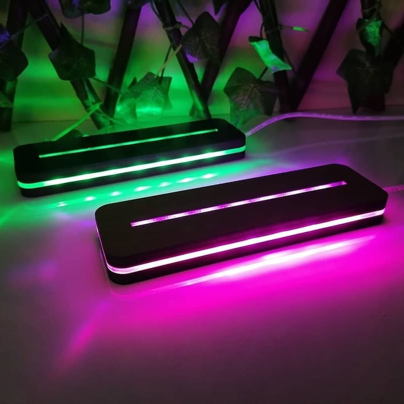 Led Light Base for Acrylics - Etsy
