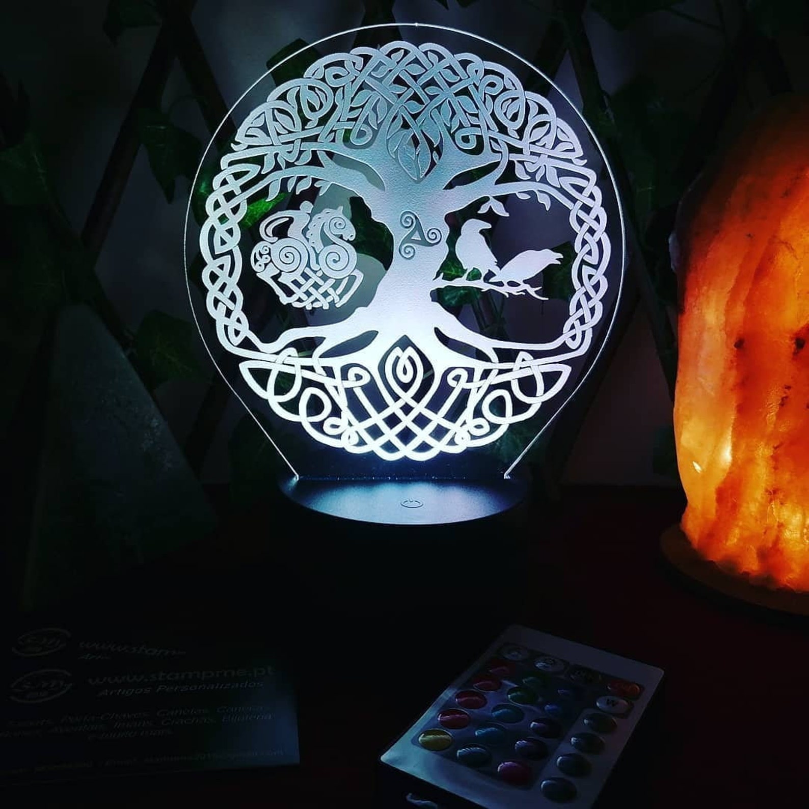 Tree of Life Odin, Tree of Life Night Light, Nordic Mythology, Tree of ...