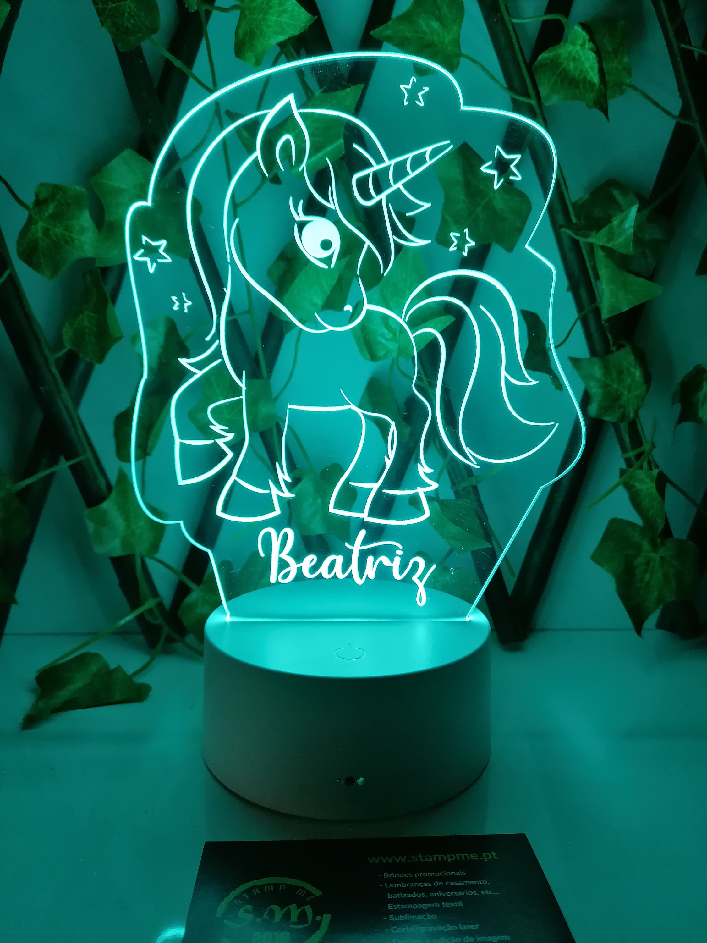 Unicorn Led Lamp Vector, Night Light Svg, Cdr, Dxf, Pdf, Instant ...