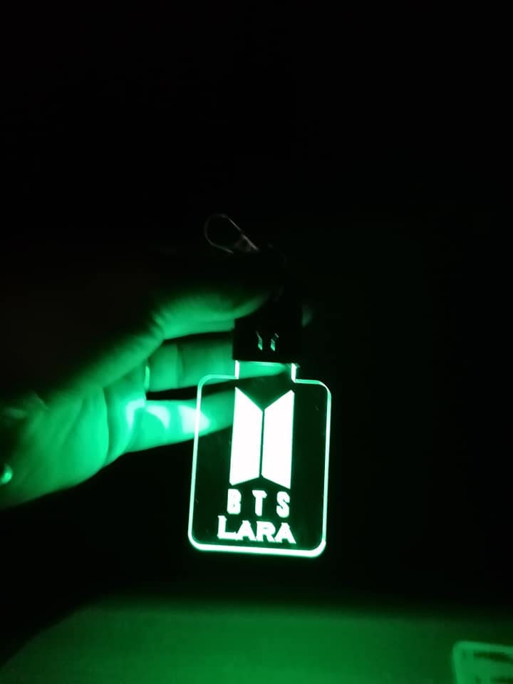 Personalized Logo Keychain, Customized Led Keyring, Nightlight Key, Car ...