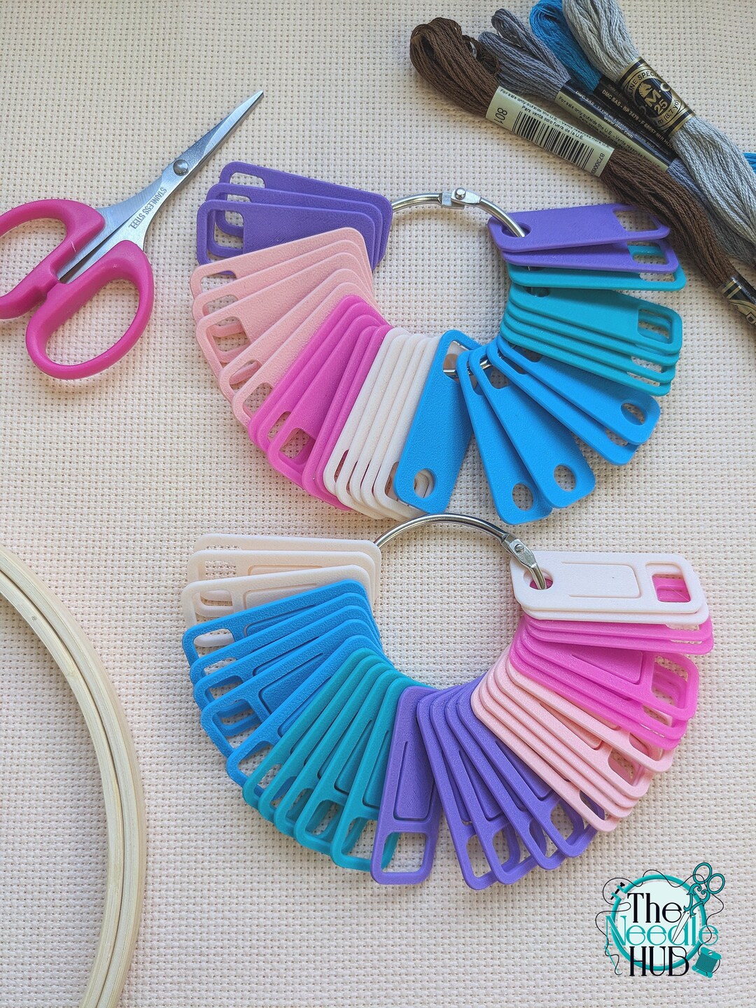 3D Printed Floss Drops: Cross Stitch Embroidery Organization - Minis - Etsy