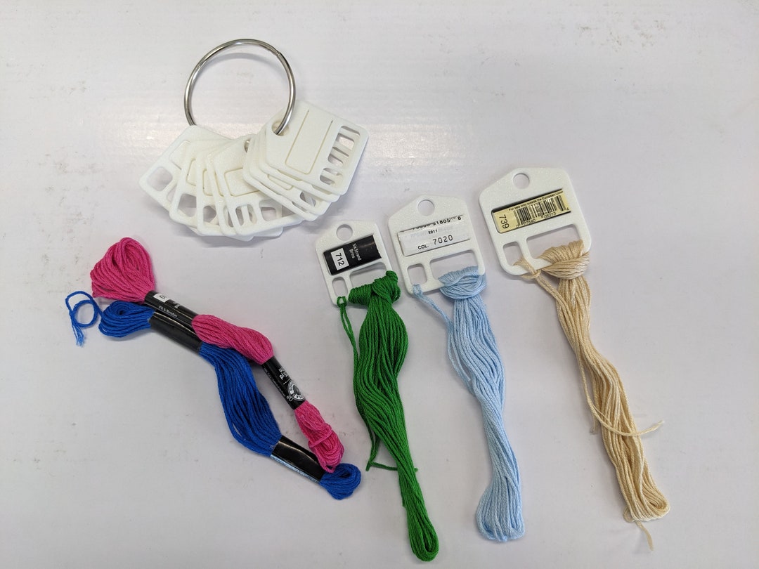 Thread Drops Floss Drops Floss Tags Bobbins Cross Stitch - Etsy Australia