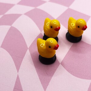 3d Rubber Yellow Duck Crocs Charms, Duck Croc Jibbitz, Rubber Duck Croc ...