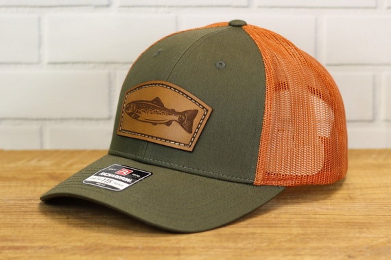 Richardson 115 Rainbow Trout Leather Patch Hat - Etsy
